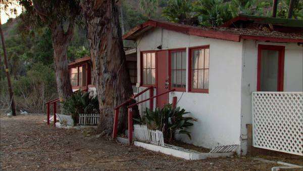 Topanga Ranch Motel - Stock Video Footage - Dissolve