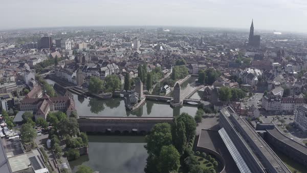 Aerial View Of Strasbourg