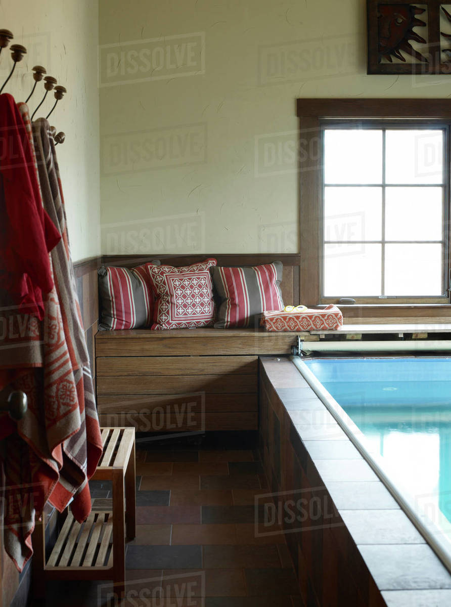 Pool house - Stock Photo - Dissolve