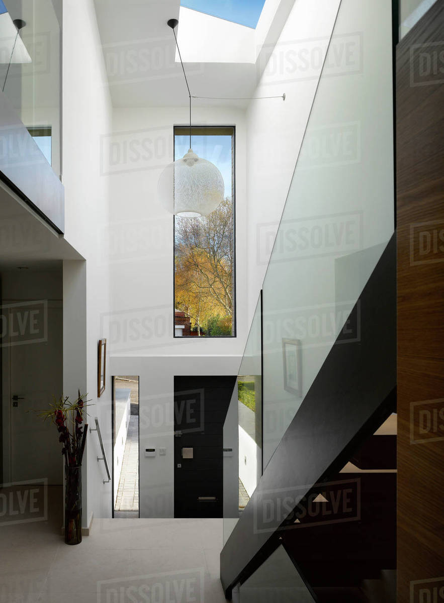 Entrance hallway of private house - Royalty-free Stock Photo | Dissolve