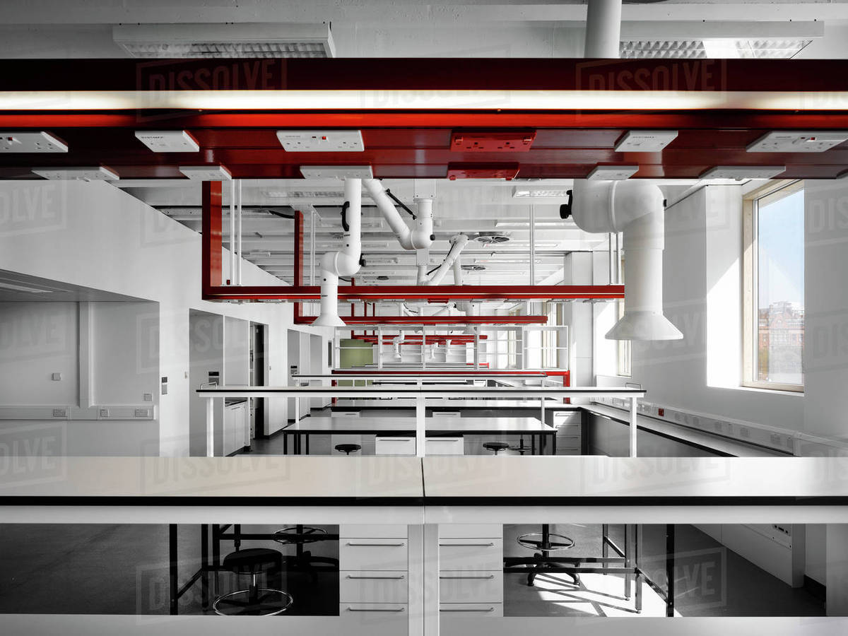 Interior of a laboratory - Royalty-free Stock Photo | Dissolve