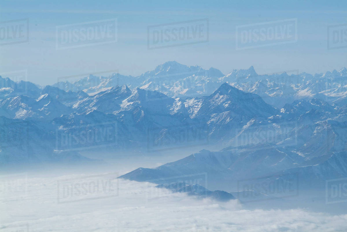 The Alps, Italian-French border - Royalty-free Stock Photo | Dissolve