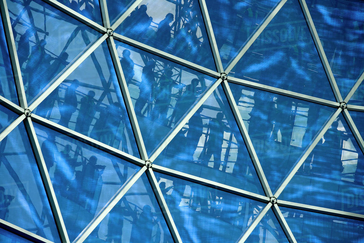 Reflections on a dome - Royalty-free Stock Photo | Dissolve