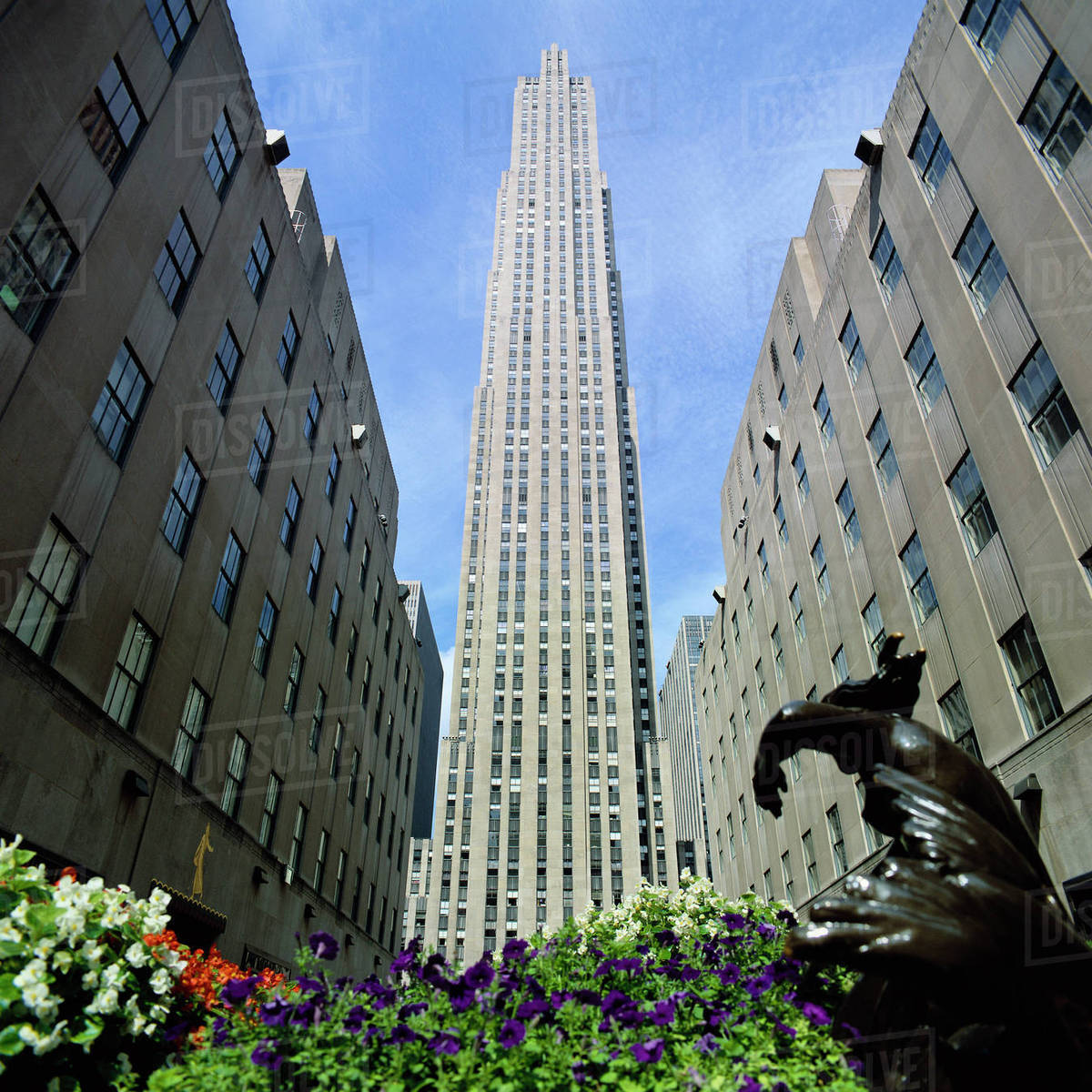 Rockefeller Center, New York City, New York, USA - Royalty-free Stock ...