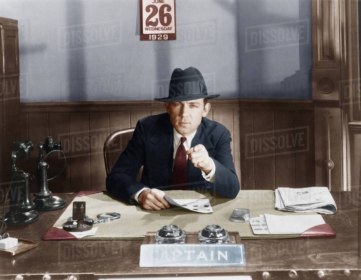 One tough cop - Royalty-free Stock Photo | Dissolve