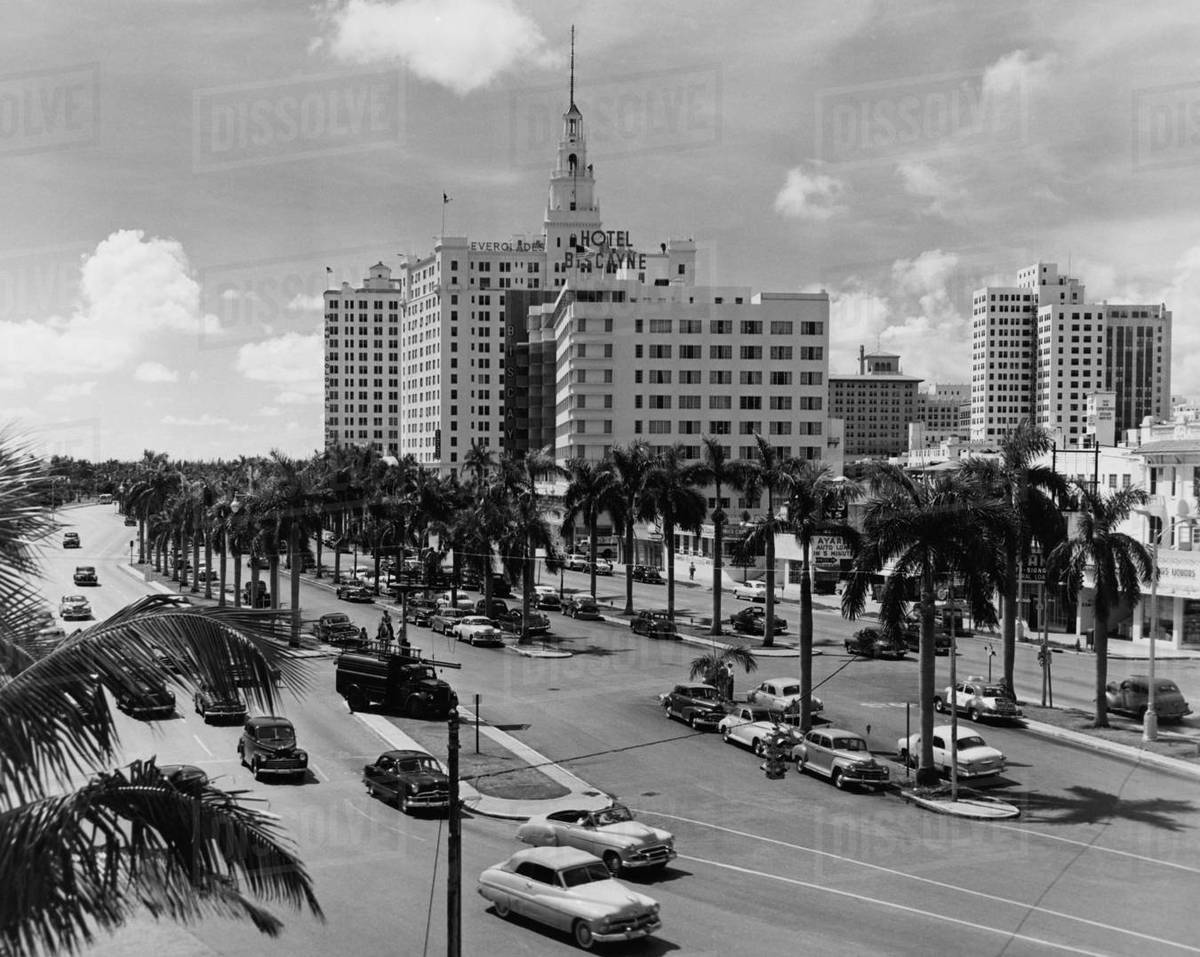 Miami, Florida, circa 1951 - Royalty-free Stock Photo | Dissolve