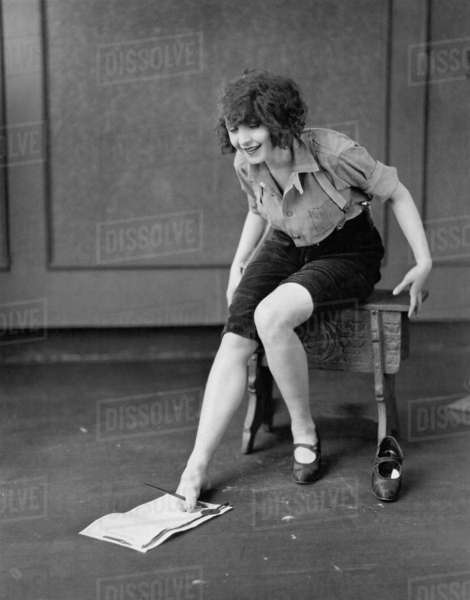 Feet first - Stock Photo - Dissolve