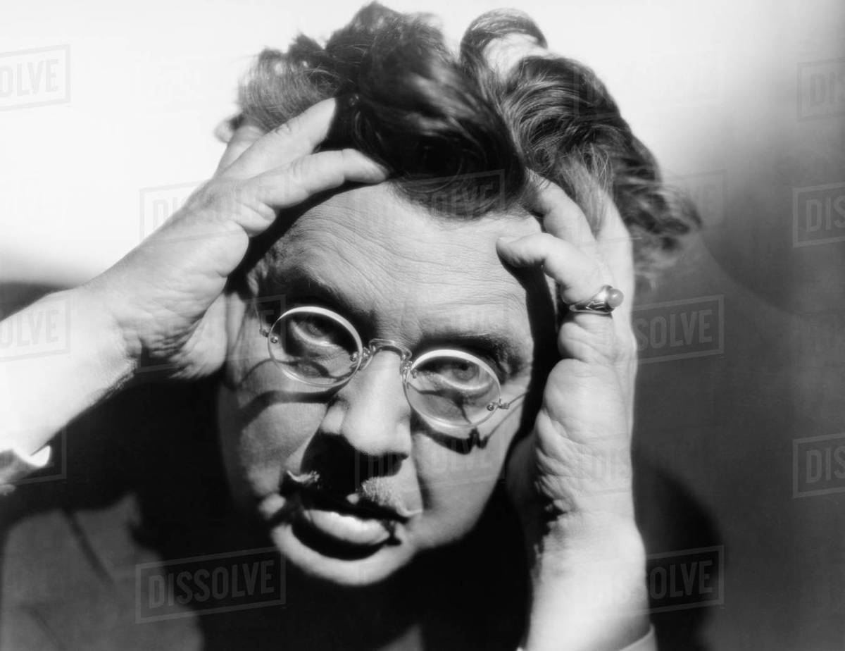 Closeup of stressed out man - Royalty-free Stock Photo | Dissolve