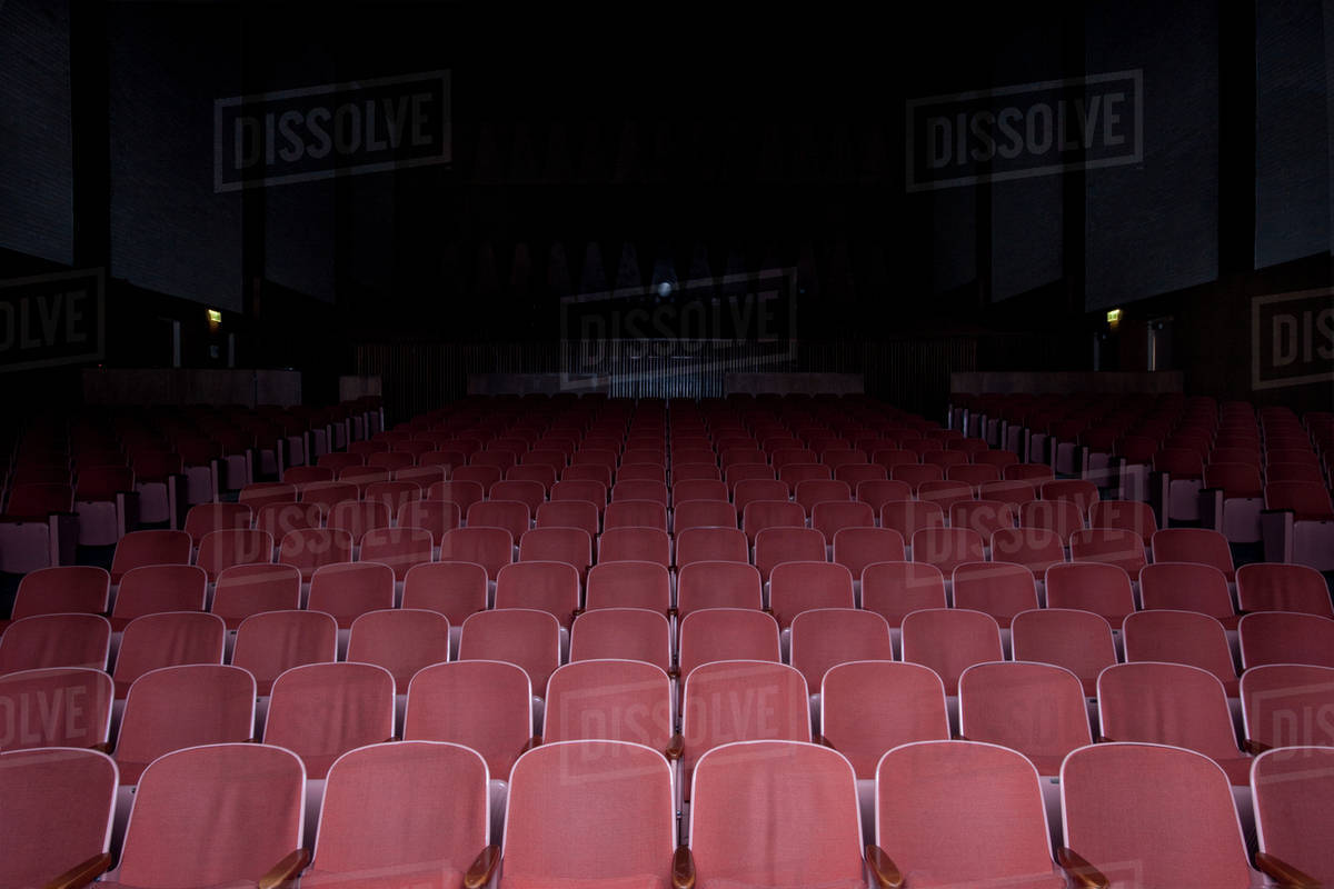 Empty movie theater - Royalty-free Stock Photo | Dissolve