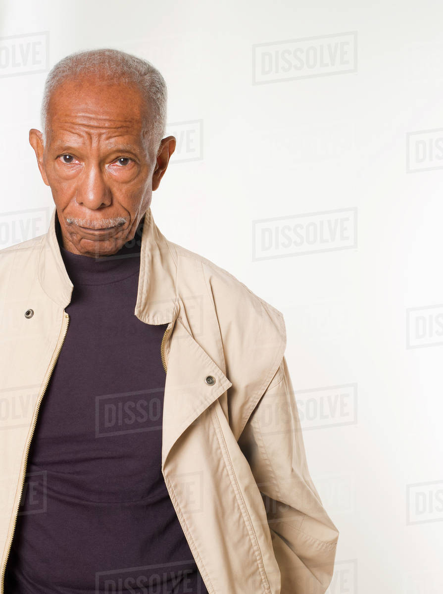 Serious senior man - Royalty-free Stock Photo | Dissolve
