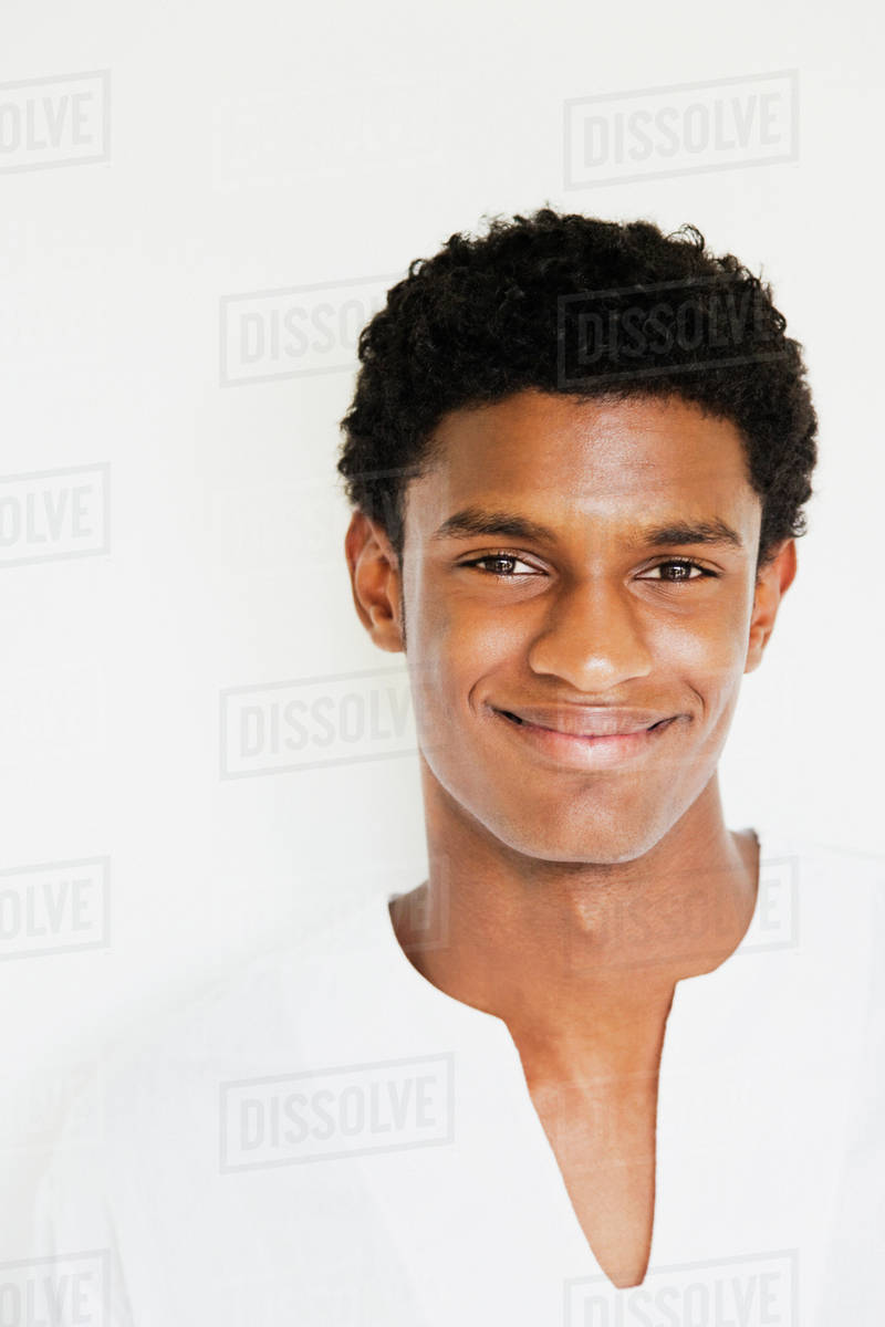 African man smiling - Royalty-free Stock Photo | Dissolve