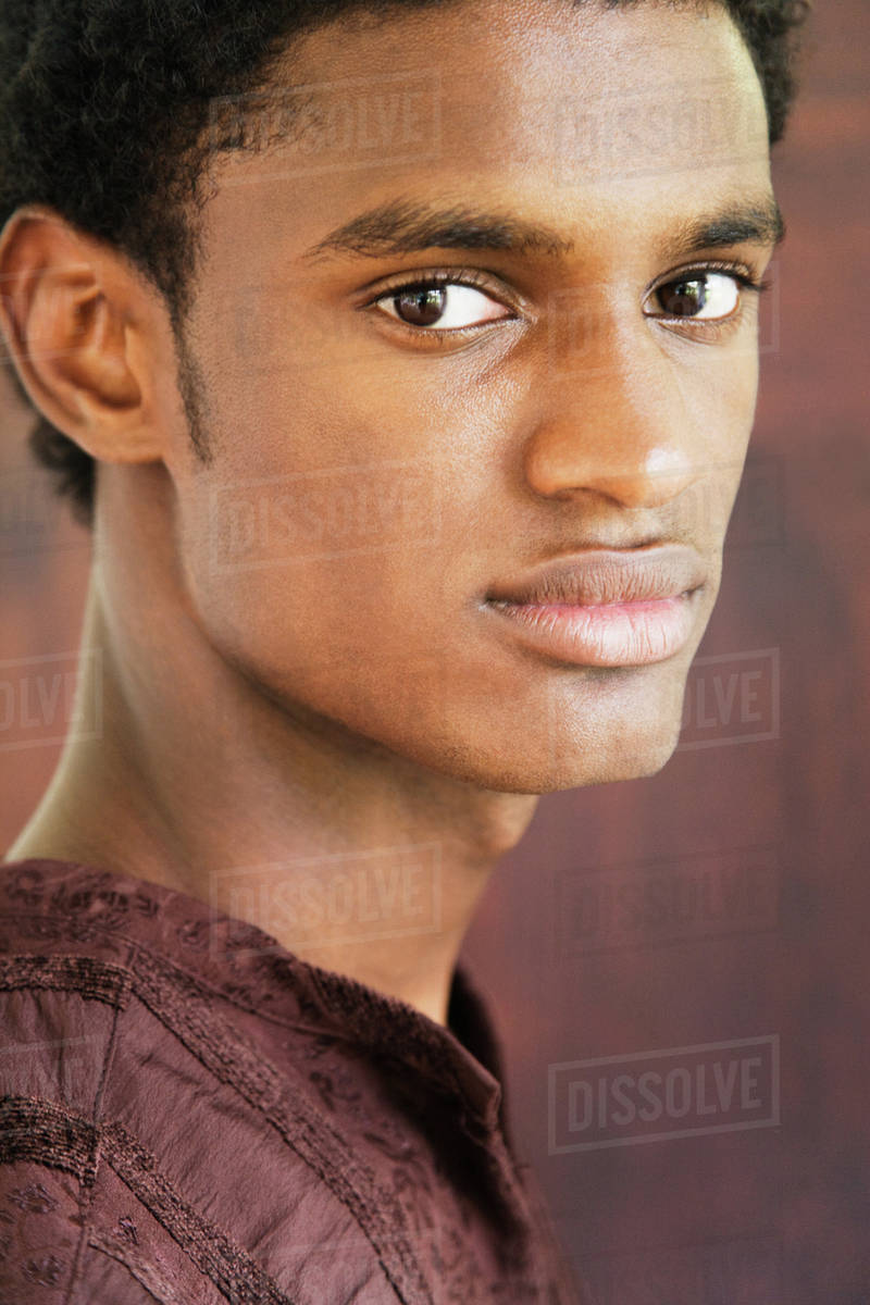 Serious African man - Royalty-free Stock Photo | Dissolve