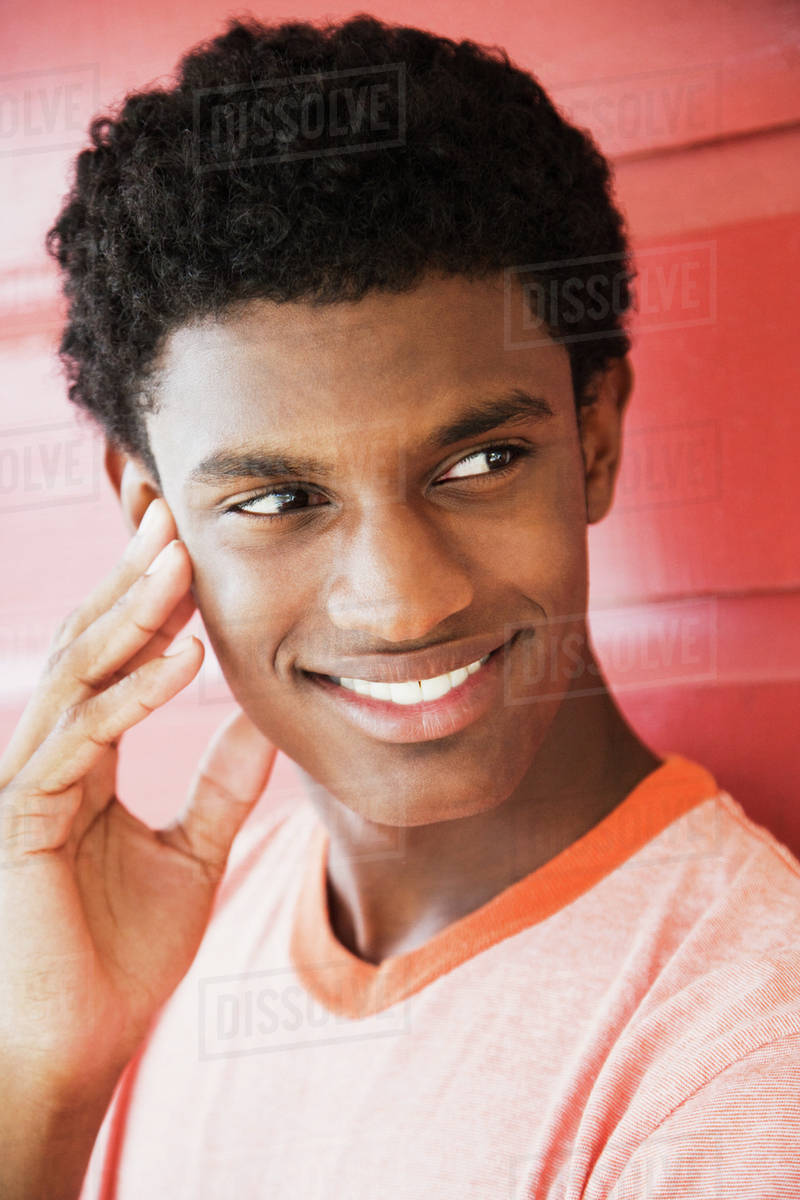 African man smiling - Royalty-free Stock Photo | Dissolve