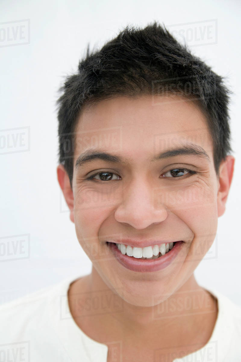 Smiling Hispanic man - Royalty-free Stock Photo | Dissolve