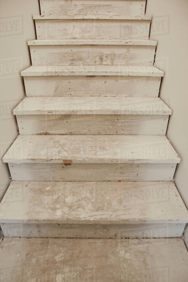 Close-up of stairs at home - Royalty-free Stock Photo | Dissolve