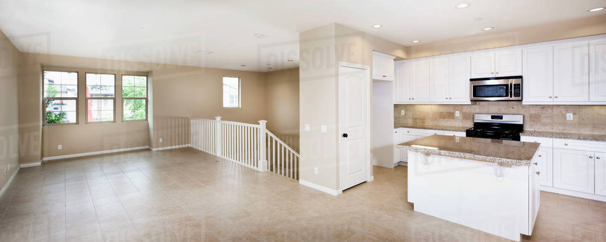Empty house with kitchen at Ontario - Royalty-free Stock Photo | Dissolve
