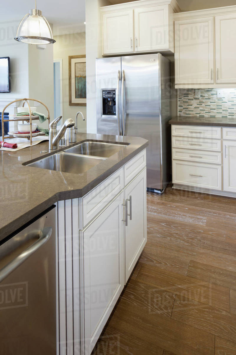 Interior of domestic kitchen - Royalty-free Stock Photo | Dissolve
