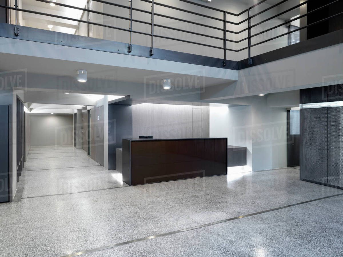 Empty reception area - Royalty-free Stock Photo | Dissolve