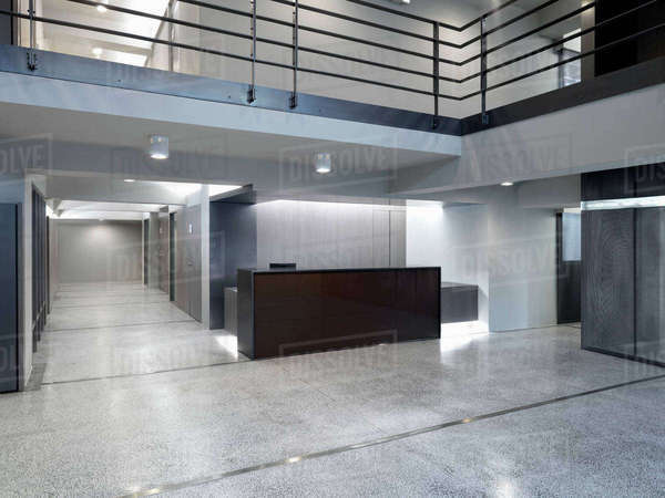 Empty reception area - Royalty-free Stock Photo | Dissolve