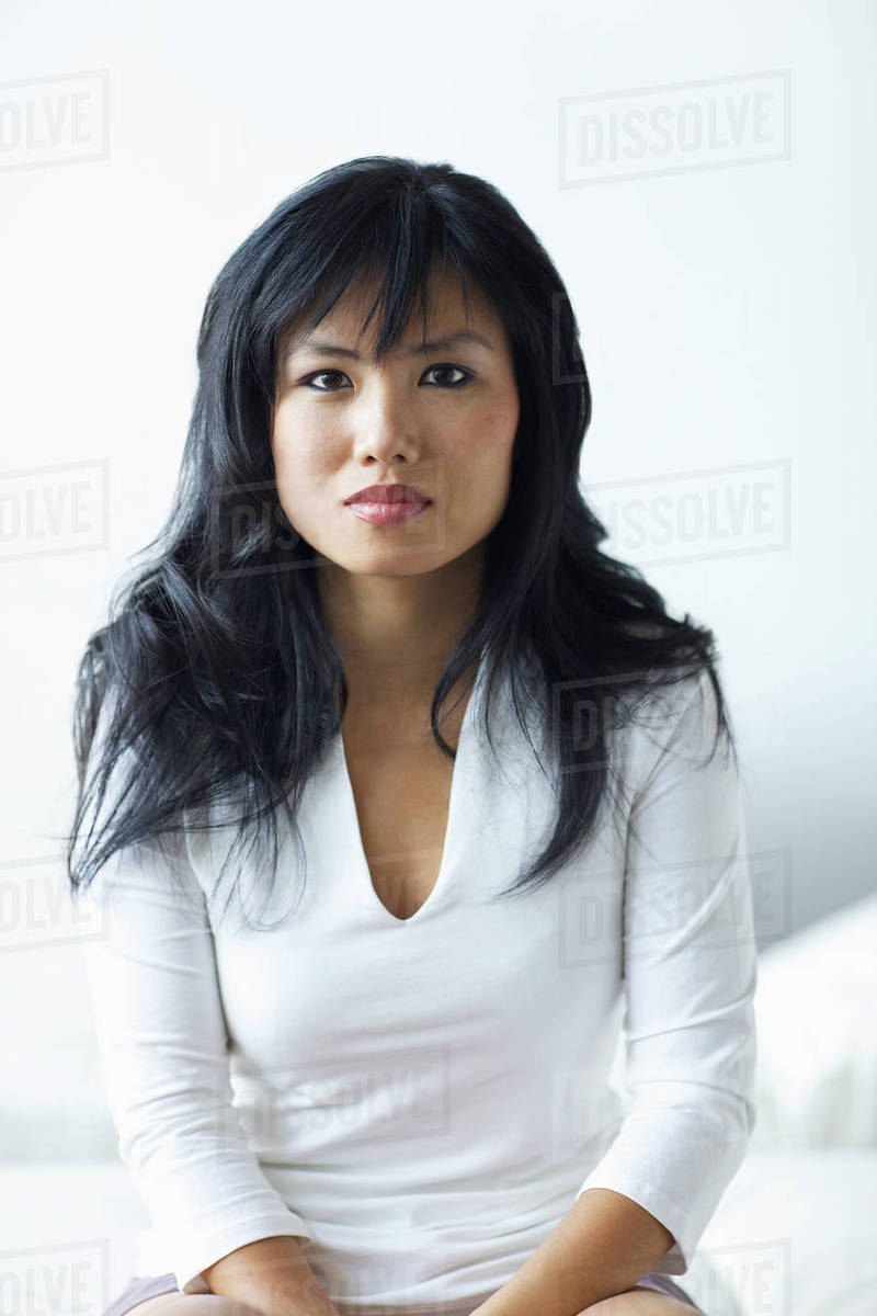 Serious woman - Stock Photo - Dissolve