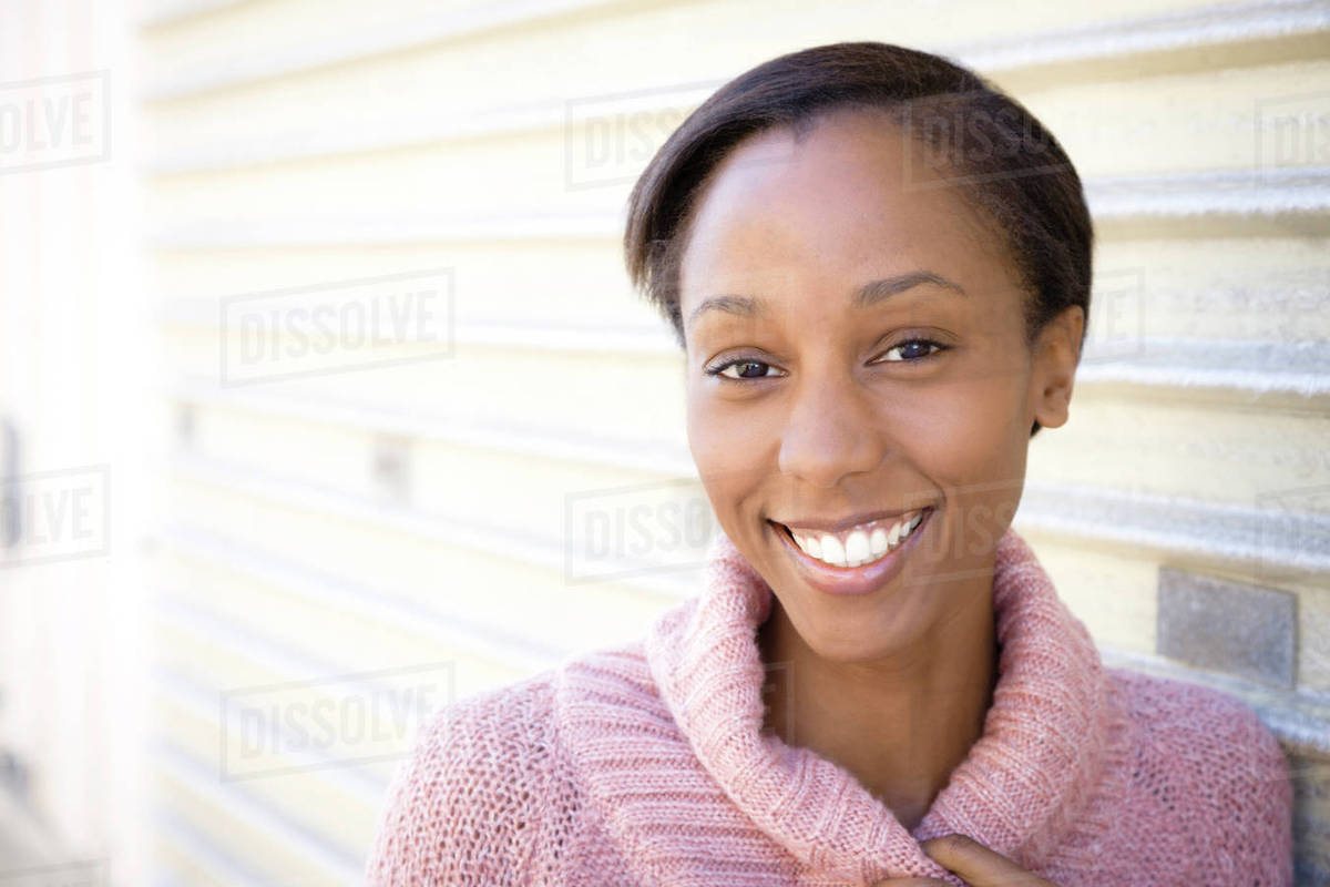 Smiling woman - Royalty-free Stock Photo | Dissolve