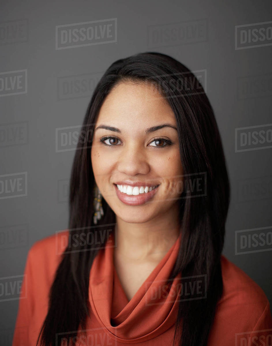 Smiling woman - Royalty-free Stock Photo | Dissolve