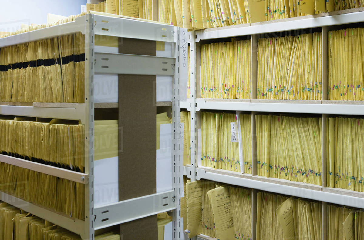 Medical Files - Royalty-free Stock Photo | Dissolve