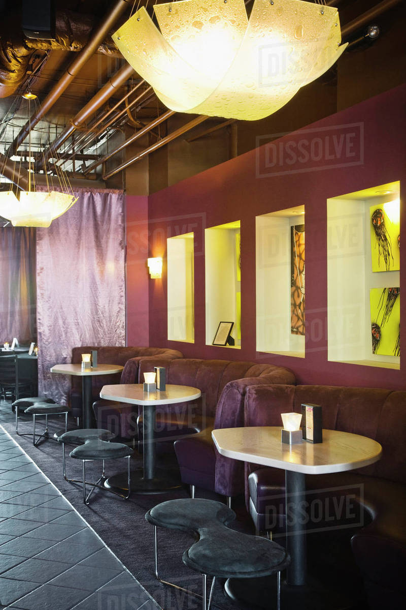 Restaurant Bar Seating - Stock Photo - Dissolve