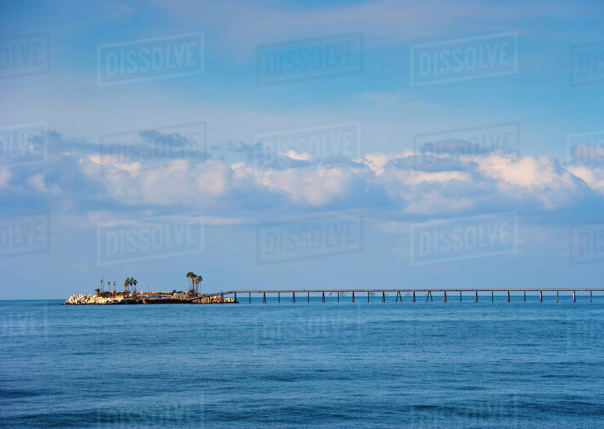 Bridge to Island - Royalty-free Stock Photo | Dissolve