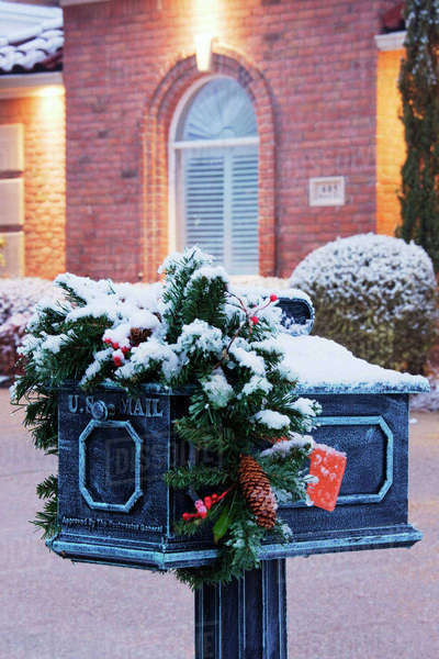 Mailbox in Winter - Royalty-free Stock Photo | Dissolve