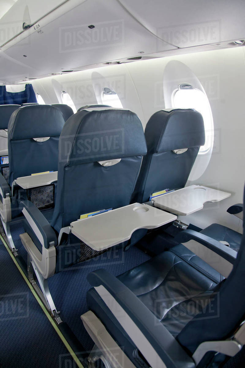 Tray Table on an Airplane - Royalty-free Stock Photo | Dissolve