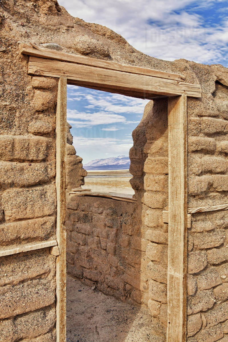 Adobe structure in Death Valley - Royalty-free Stock Photo | Dissolve