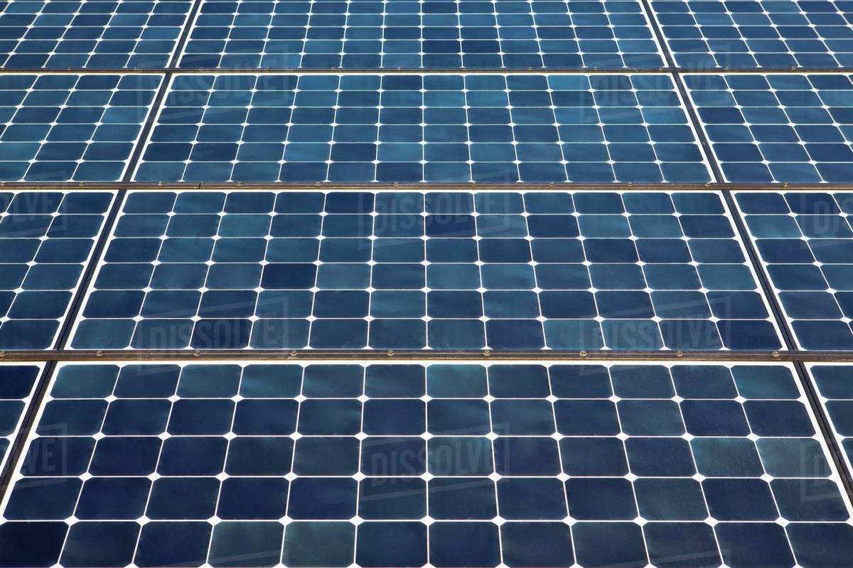 Solar panels in Death Valley - Royalty-free Stock Photo | Dissolve