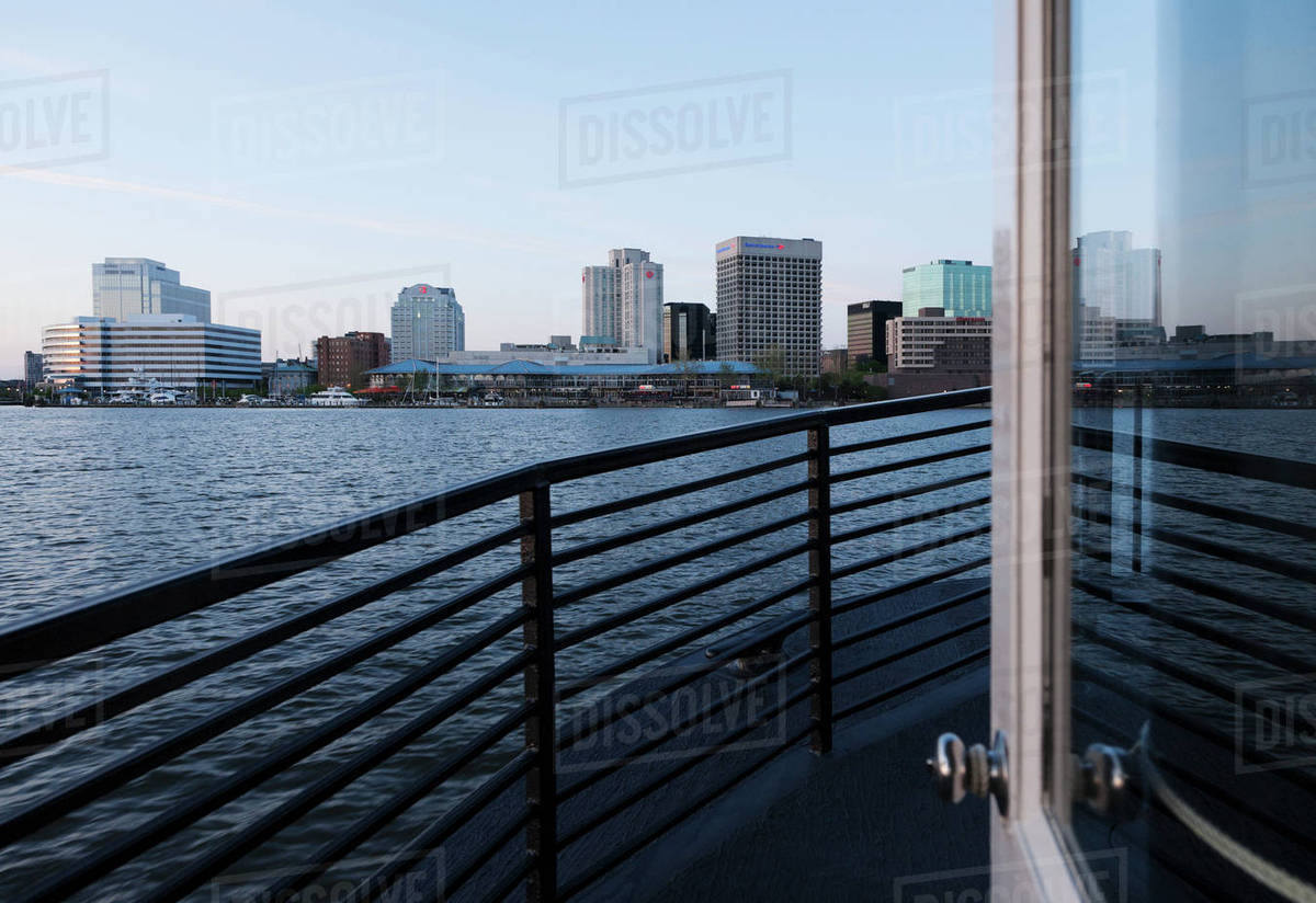 View from the deck on the ferry - Royalty-free Stock Photo | Dissolve