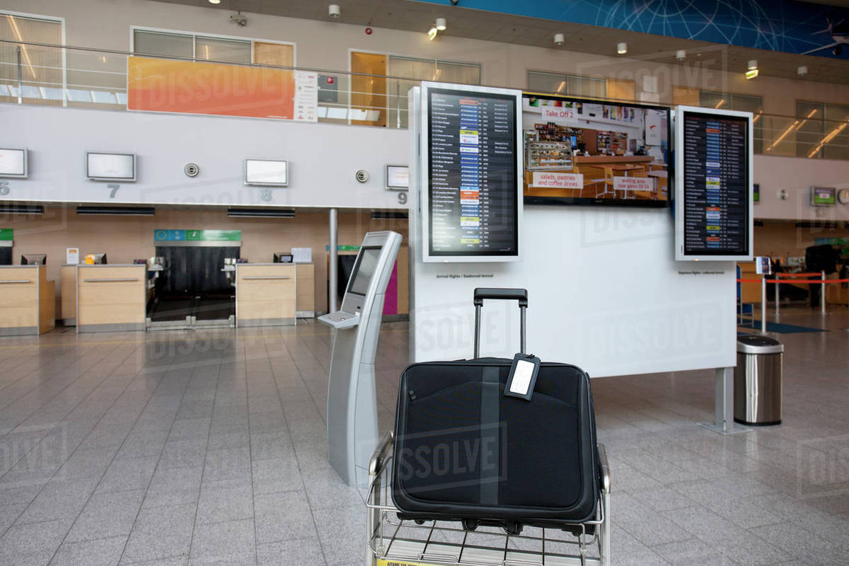 Interior of the terminal building - Royalty-free Stock Photo | Dissolve