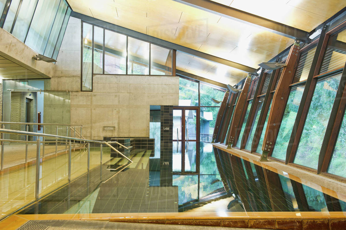 A natural springs bath house - Royalty-free Stock Photo | Dissolve