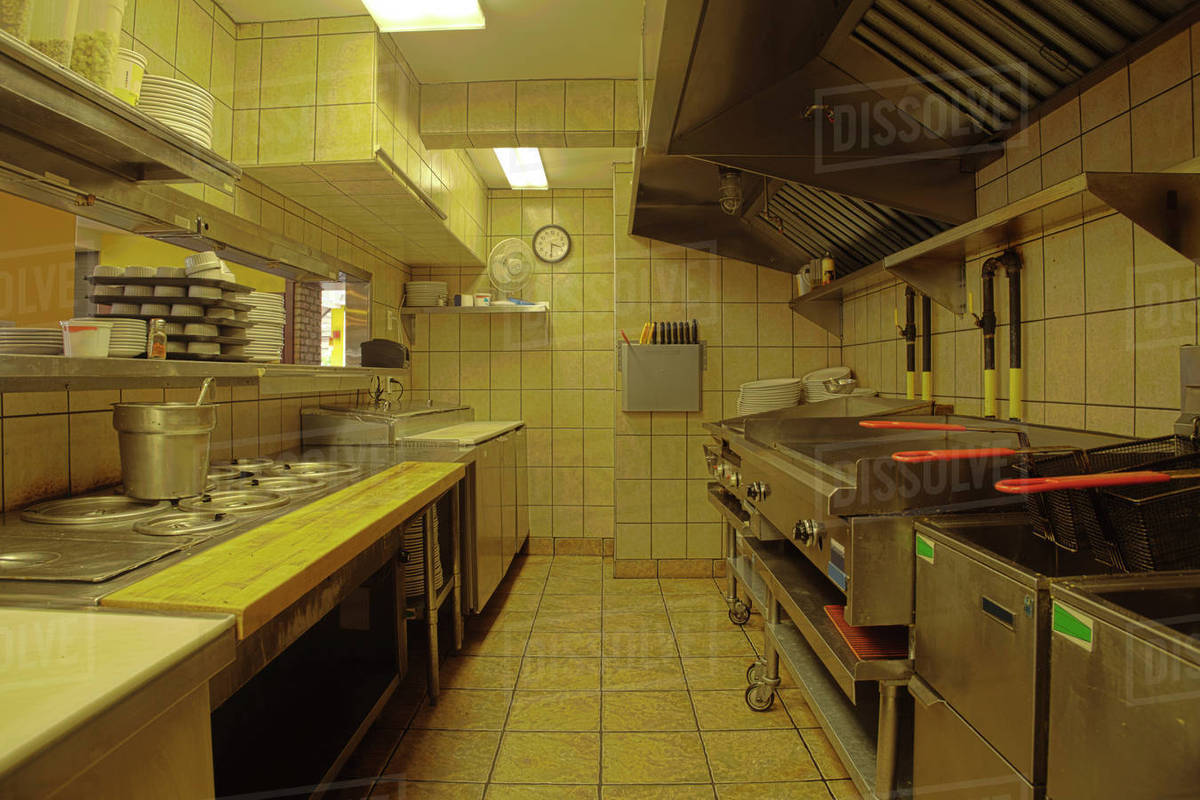 A professional kitchen - Stock Photo - Dissolve