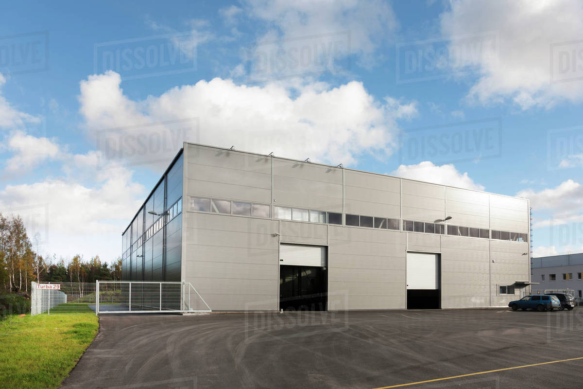 A commercial goods warehouse - Royalty-free Stock Photo | Dissolve