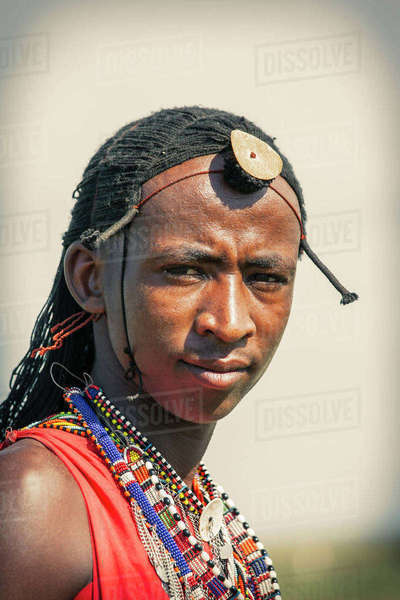 Black man wearing traditional clothing - Royalty-free Stock Photo ...