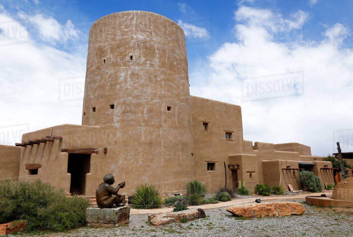 Traditional adobe architecture - Stock Photo - Dissolve