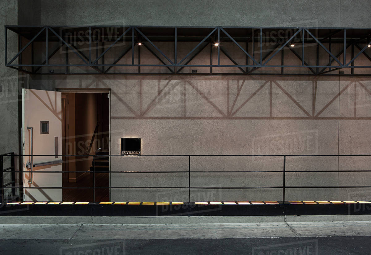 Private entrance to nightclub - Royalty-free Stock Photo | Dissolve