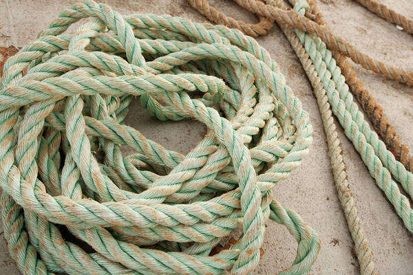 Coiled Ropes - Stock Photo - Dissolve