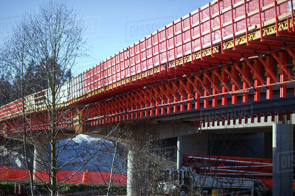 Overpass Construction Project - Royalty-free Stock Photo | Dissolve