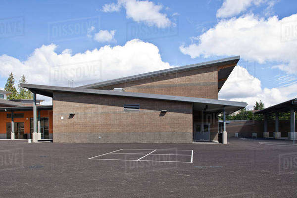 Contemporary School Design - Royalty-free Stock Photo | Dissolve