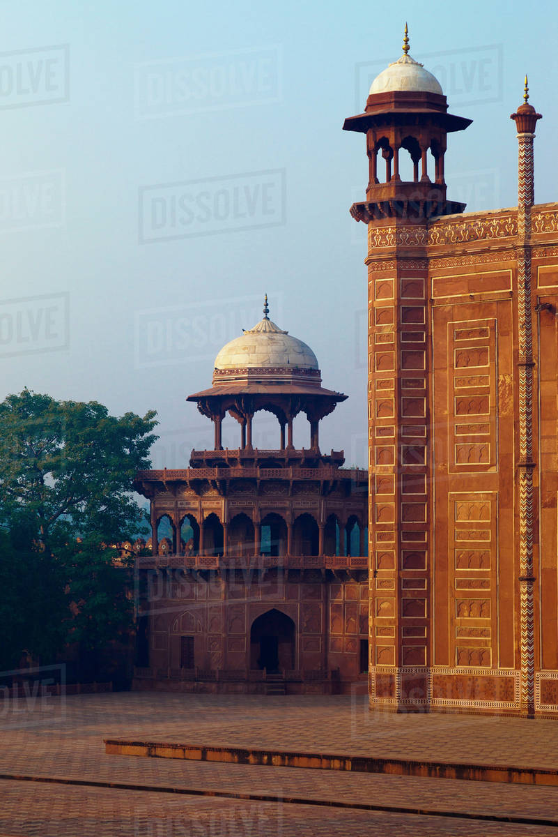 Temple at the Taj Mahal Complex - Royalty-free Stock Photo | Dissolve