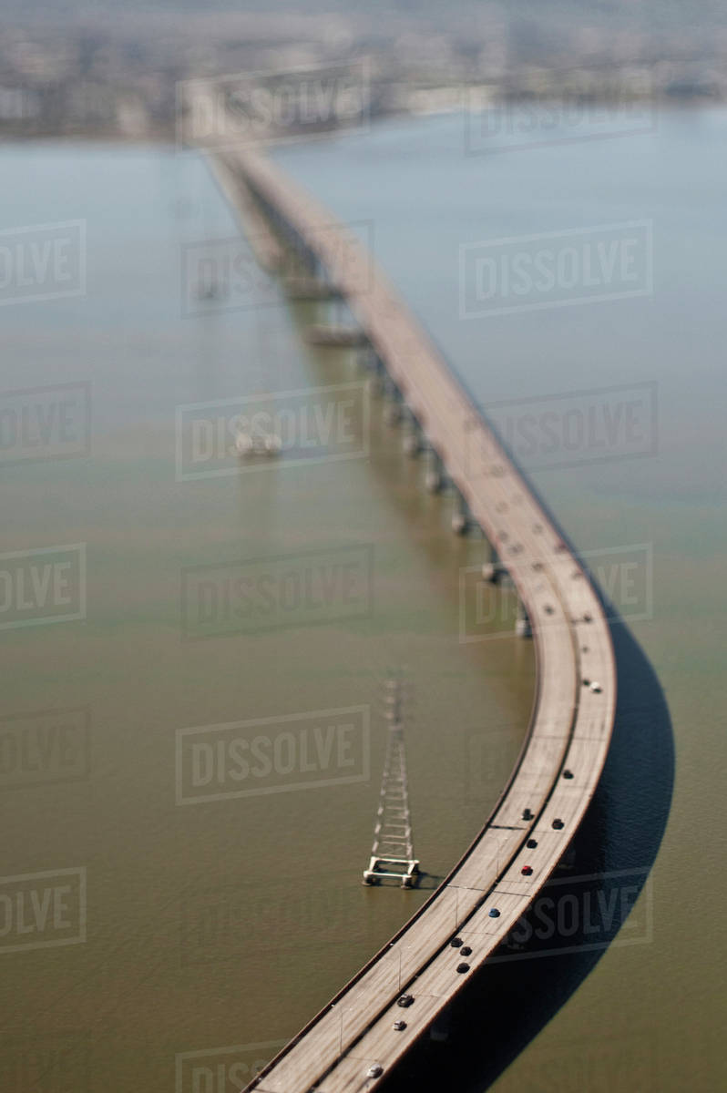 Elevated Highway over Water - Royalty-free Stock Photo | Dissolve
