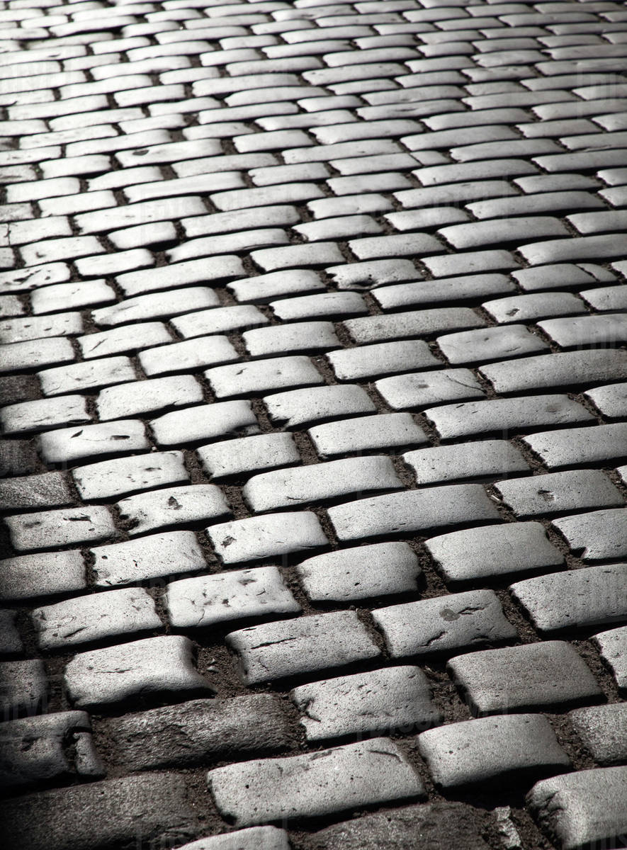 Brick Street - Royalty-free Stock Photo | Dissolve
