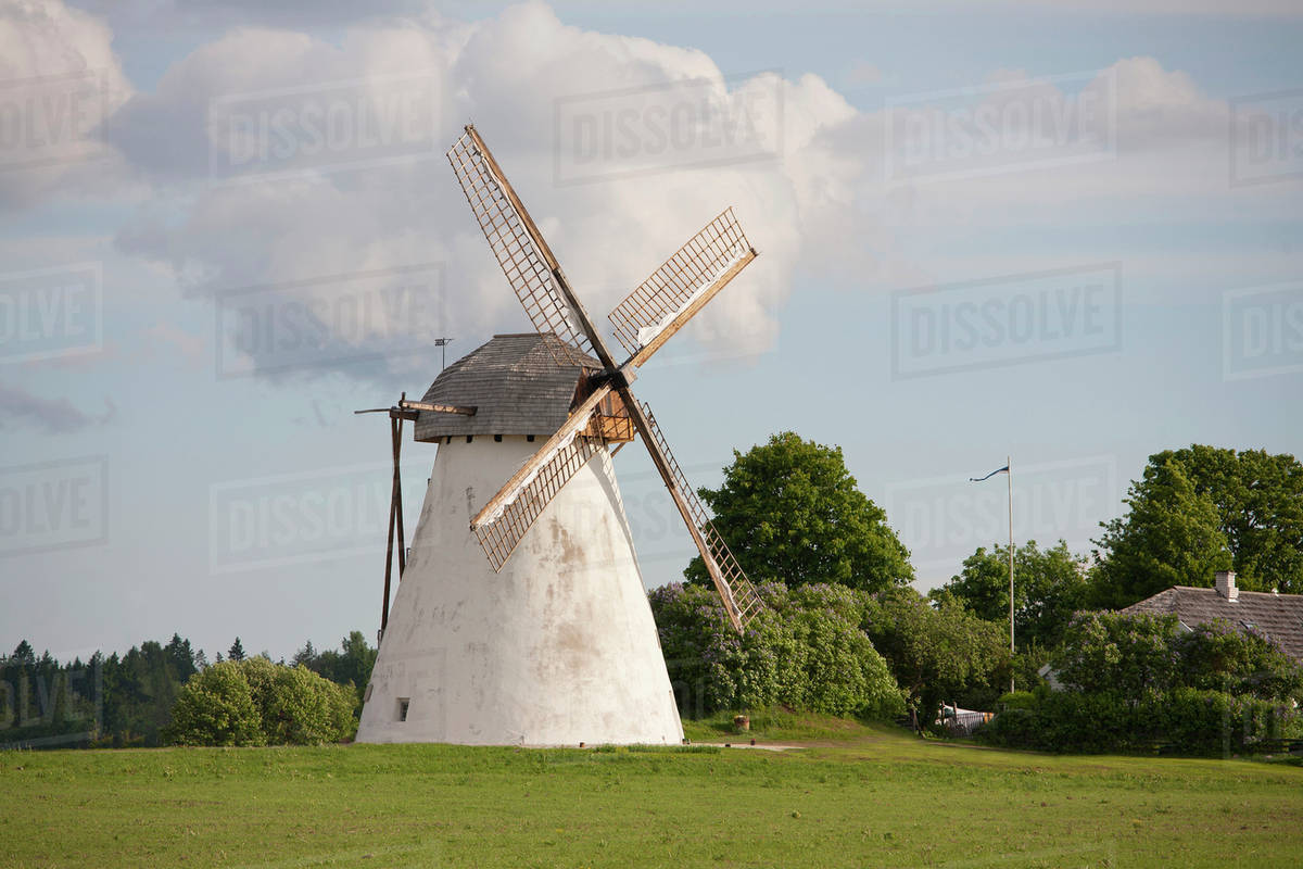 Old Windmill Exterior - Royalty-free Stock Photo | Dissolve