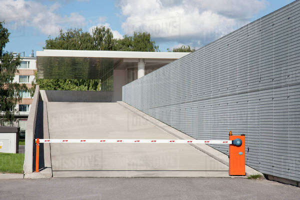 Parking Lot Entrance Ramp - Royalty-free Stock Photo | Dissolve