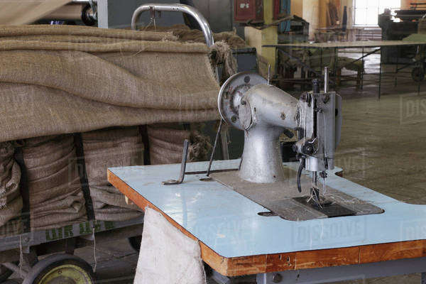 Factory Sewing Machine - Royalty-free Stock Photo | Dissolve